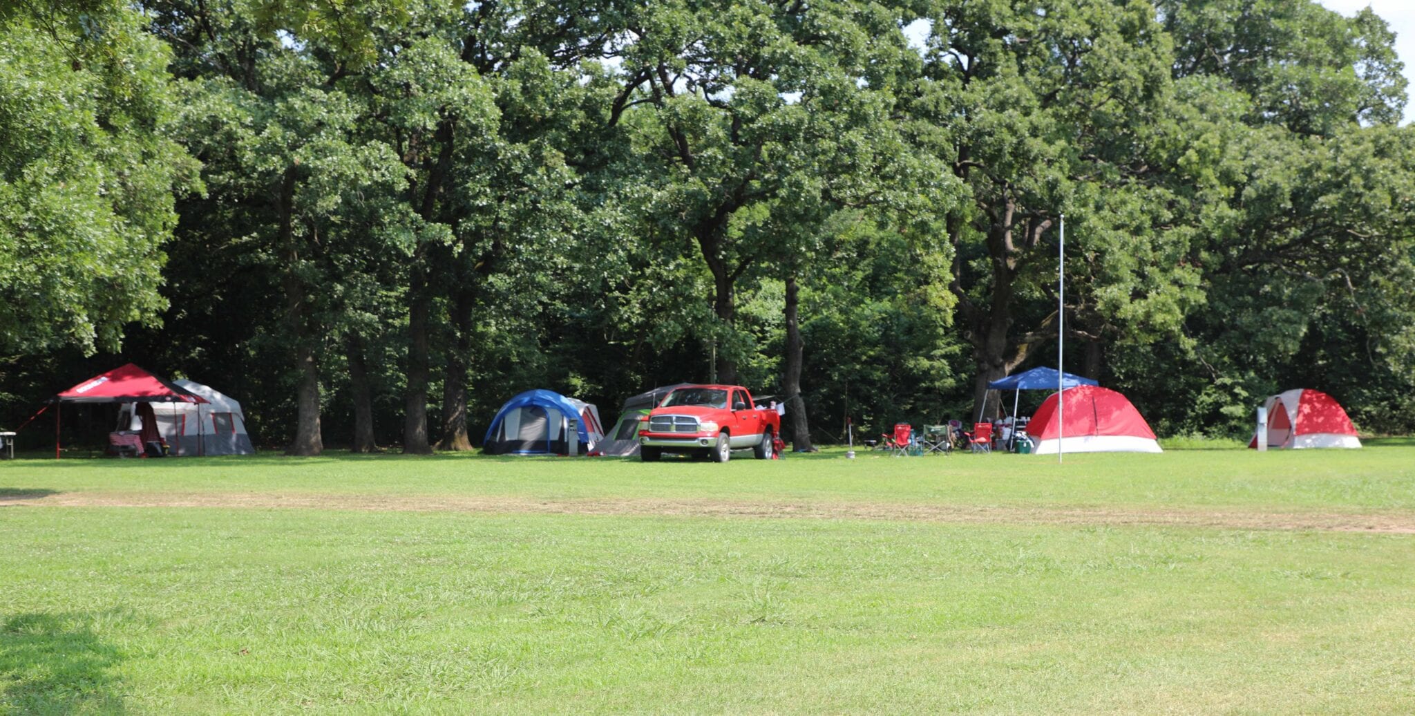 The Wichitas visiting at the camp grounds! | Pawnee Nation