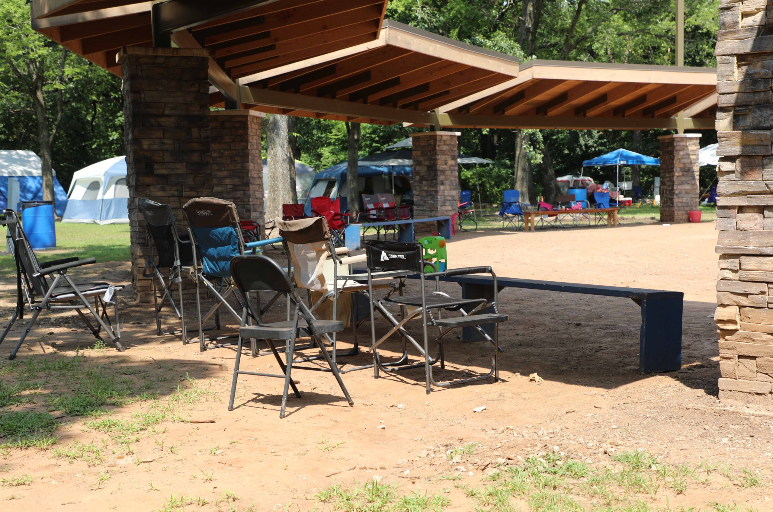 The Wichitas visiting at the camp grounds! | Pawnee Nation