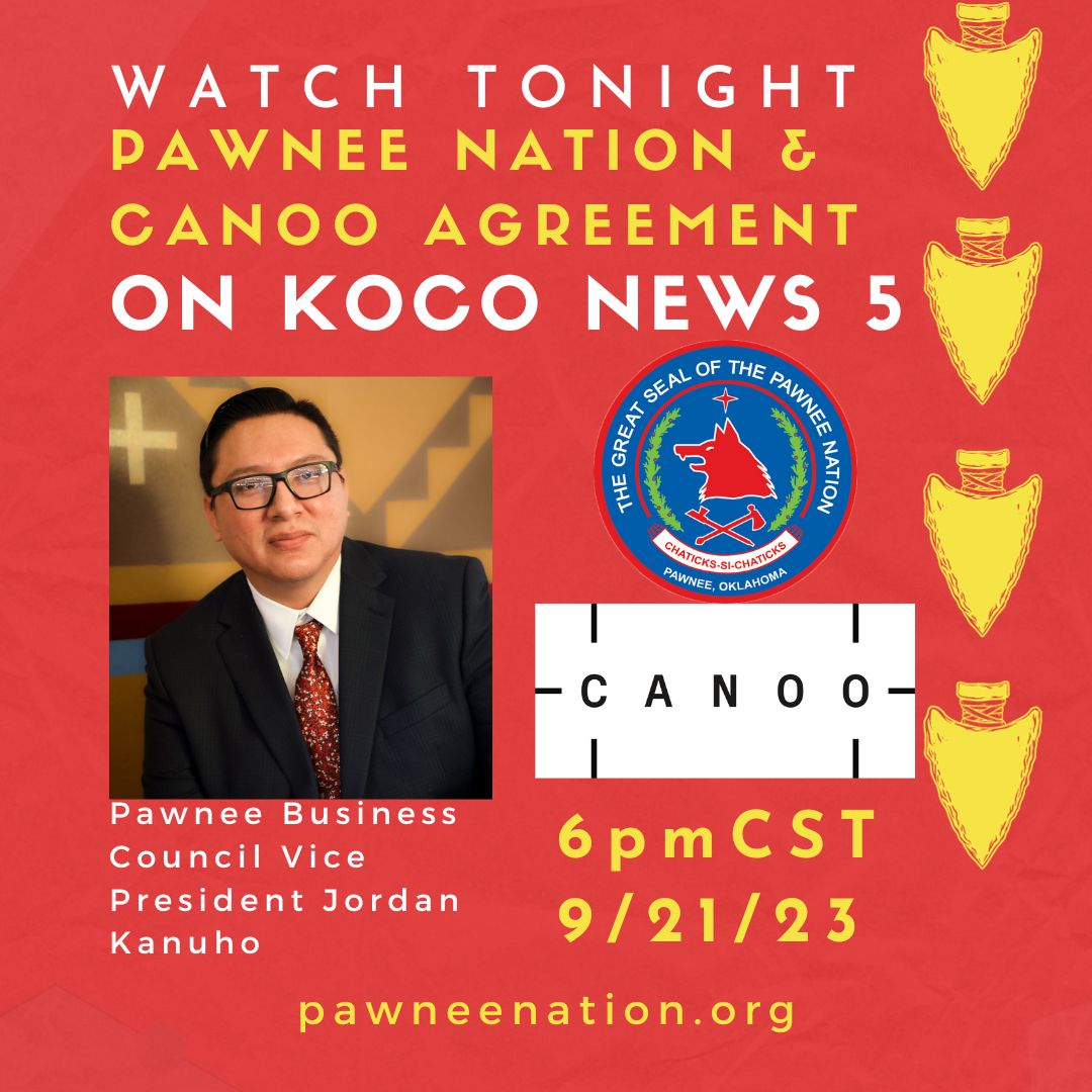 Pawnee Nation & Canoo agreement on KOCO 5 | Pawnee Nation