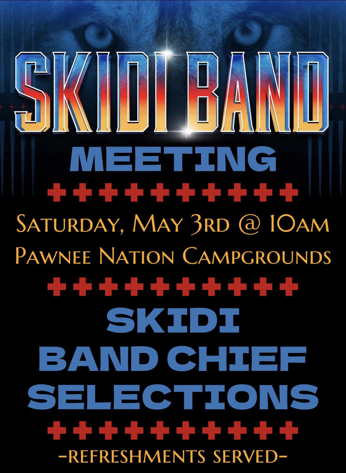 SKIDI BAND MEETING | May 3, 2025 | Pawnee Nation