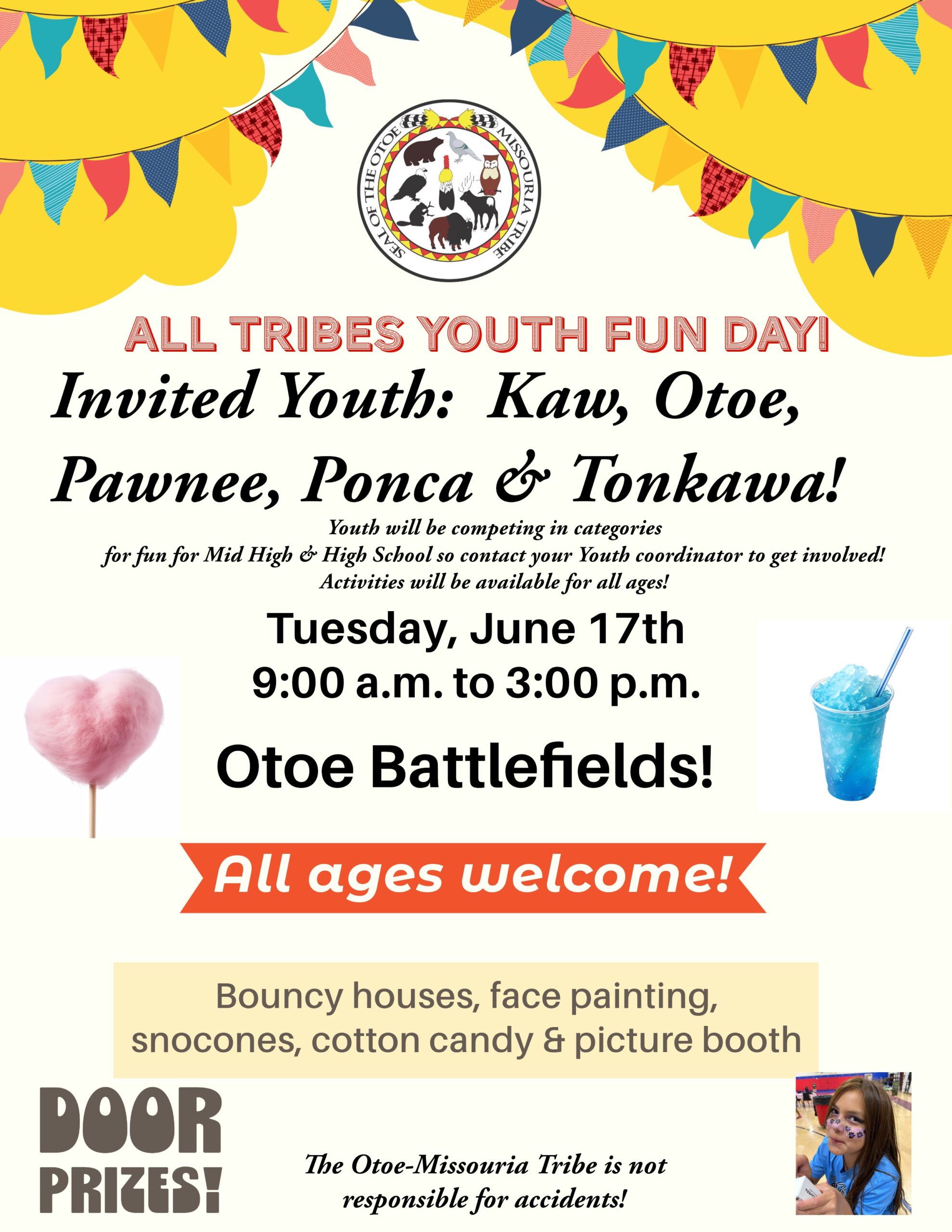 ALL TRIBES YOUTH FUN DAY! | Pawnee Nation