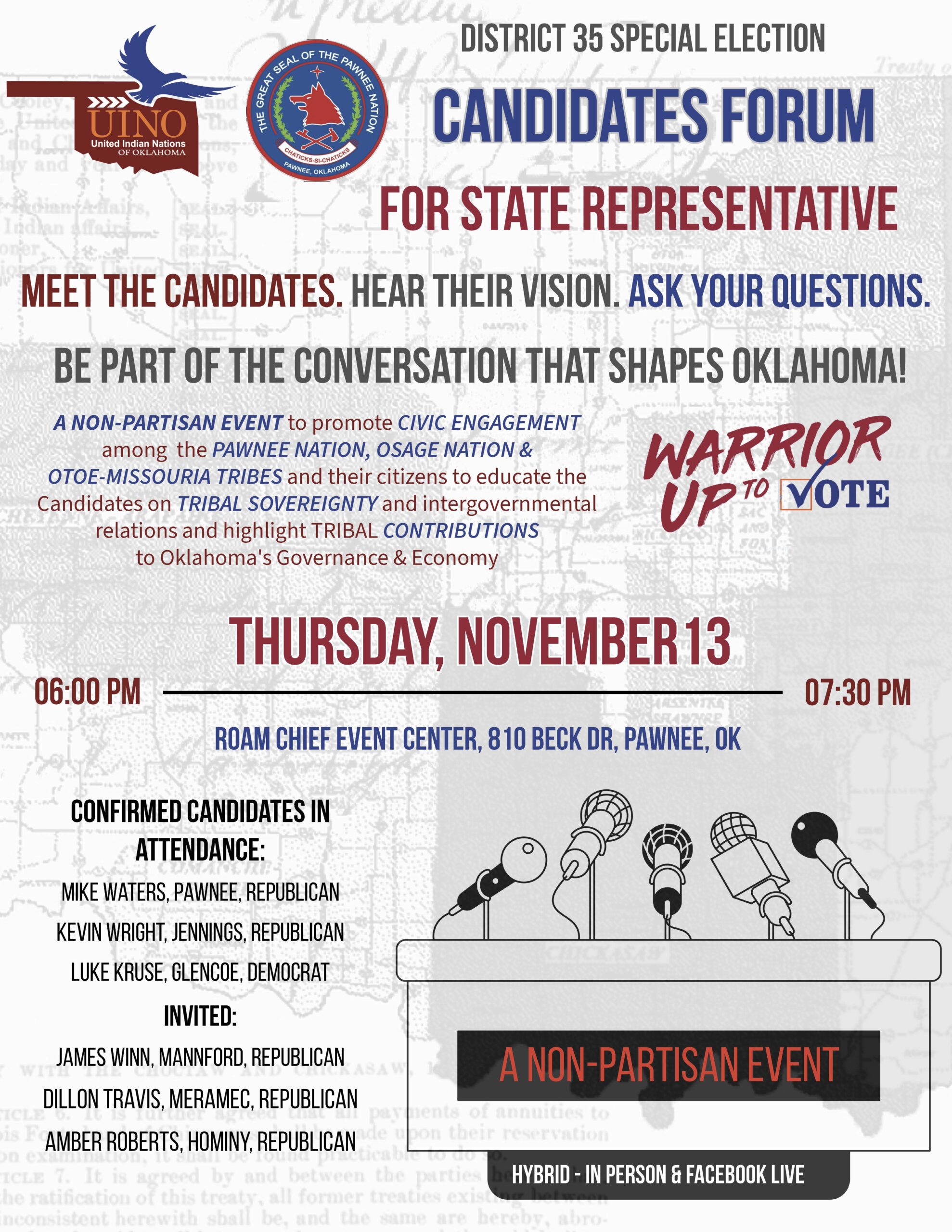 Meet the Candidates for District 35 Special Election | CANDIDATES FORUM ...
